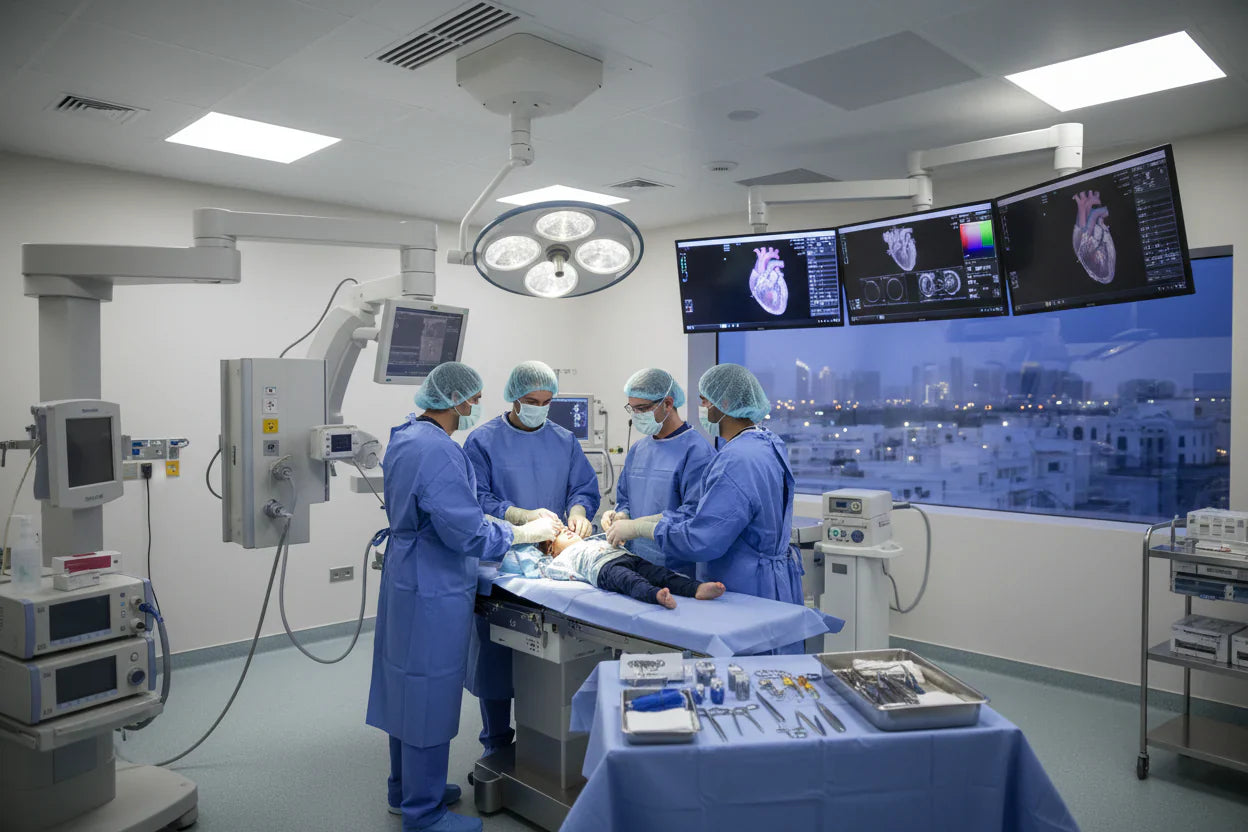 Abu Dhabi Performs UAE’s First Paediatric Heart Biopsy – Shunyatax Global